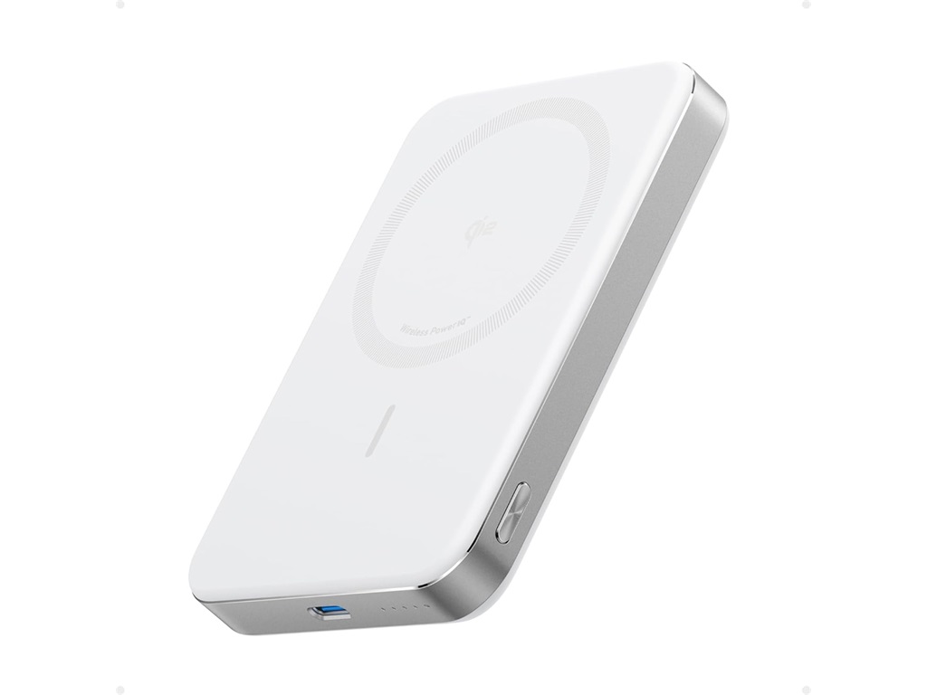 Anker, MagGo Power Bank (10K, Magnetic Wireless), White - AccessPoint Kft.