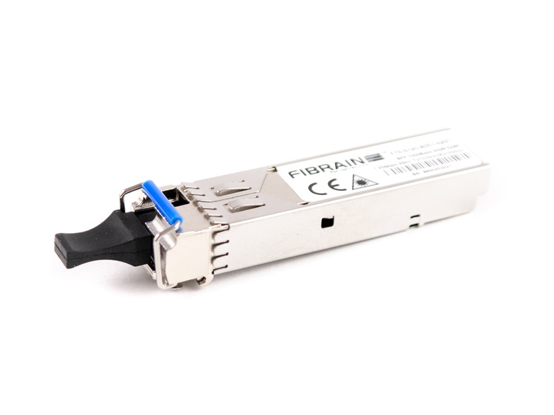 Fibrain, WDM SFP modul, 1GB, LC simplex DDMI, TX:1310nm, RX: 1550nm ...