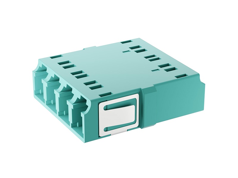 Fibrain optikai toldó, MM OM3 QUAD LC/PC, rögzítő fülek nélkül - AccessPoint Kft.