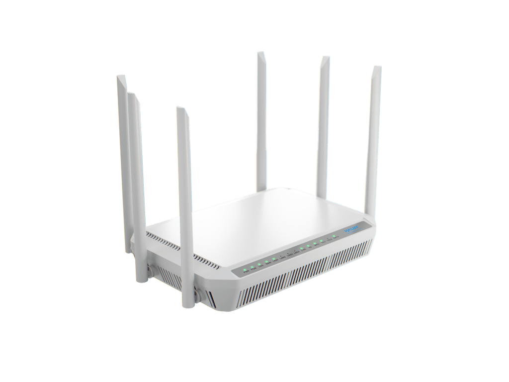 HALNy GPON ONT B+ SC/APC, 4x 1G LAN, 1x VoIP, WiFi b/g/n/ac 2x2 2,4GHz ...