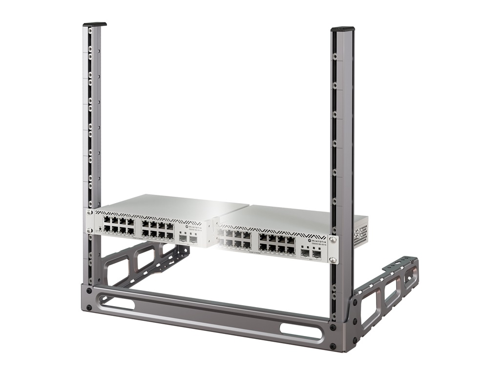 MikroTik, 1U Dual rackmount kit 19’ for CSS318-16G-2S+IN (RMK-2X10/19 ...