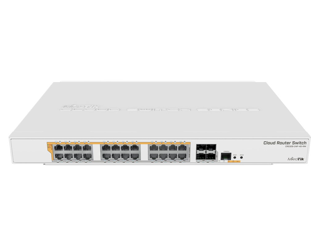 MikroTik, Cloud Router Switch CRS328-24P-4S+RM - AccessPoint Kft.