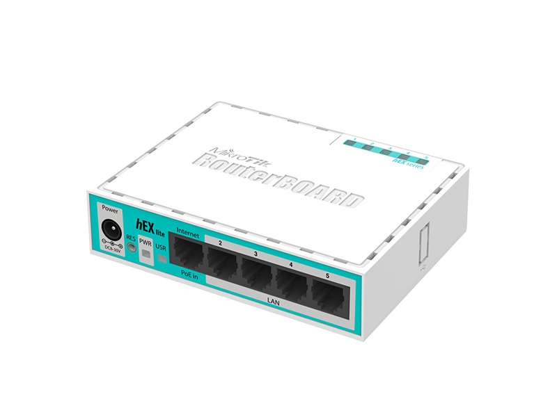 MikroTik, RouterBOARD 750 r2 (hEX lite) - AccessPoint Kft.