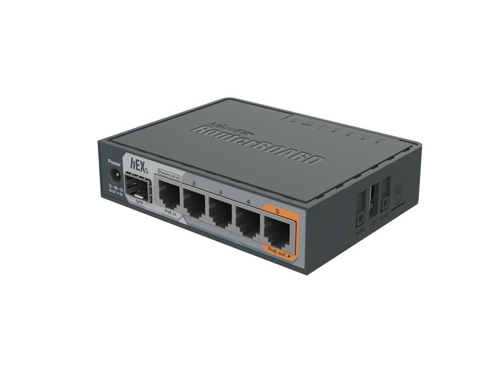 MikroTik, RouterBOARD RB760iGS (hEX S) - AccessPoint Kft.