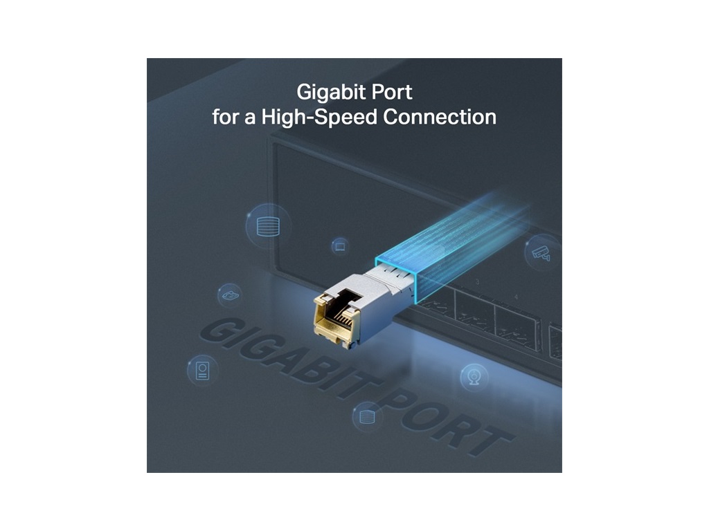 TP-Link, 1000BASE-T RJ45 SFP Module - AccessPoint Kft.