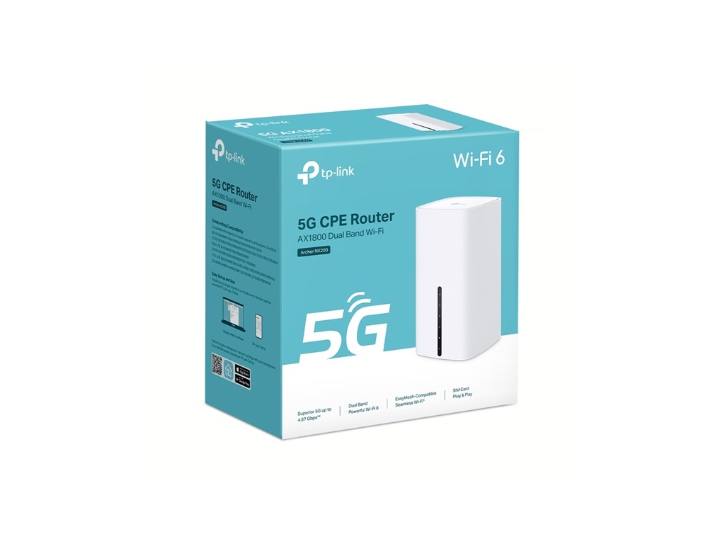 TP-Link, 5G AX1800 Wireless Dual-Band Gigabit Router - AccessPoint Kft.