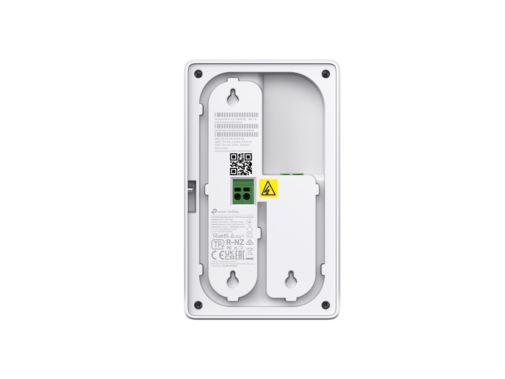 TP-Link, Omada AX1800 Wi-Fi 6 Wall Plate GPON Access Point - AccessPoint Kft.