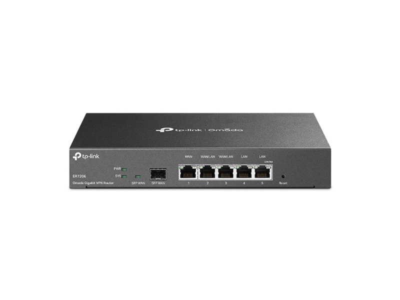 TP-Link, TL-ER7206 SafeStream Gigabit Multi-WAN VPN Router ...