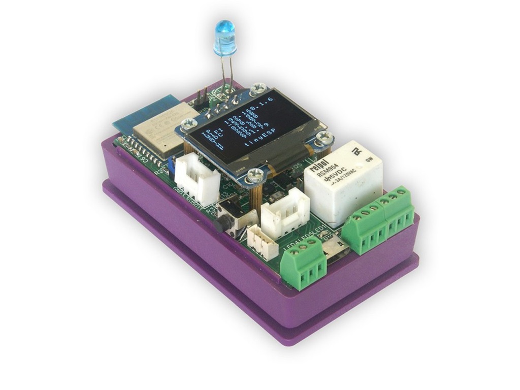TinyControl, TinyESP – WIFI CONTROLLER with OLED 0.96” - AccessPoint Kft.